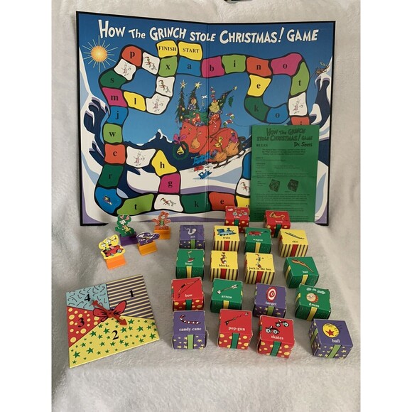 University Games | Toys | Dr Seuss How The Grinch Stole Christmas Board ...